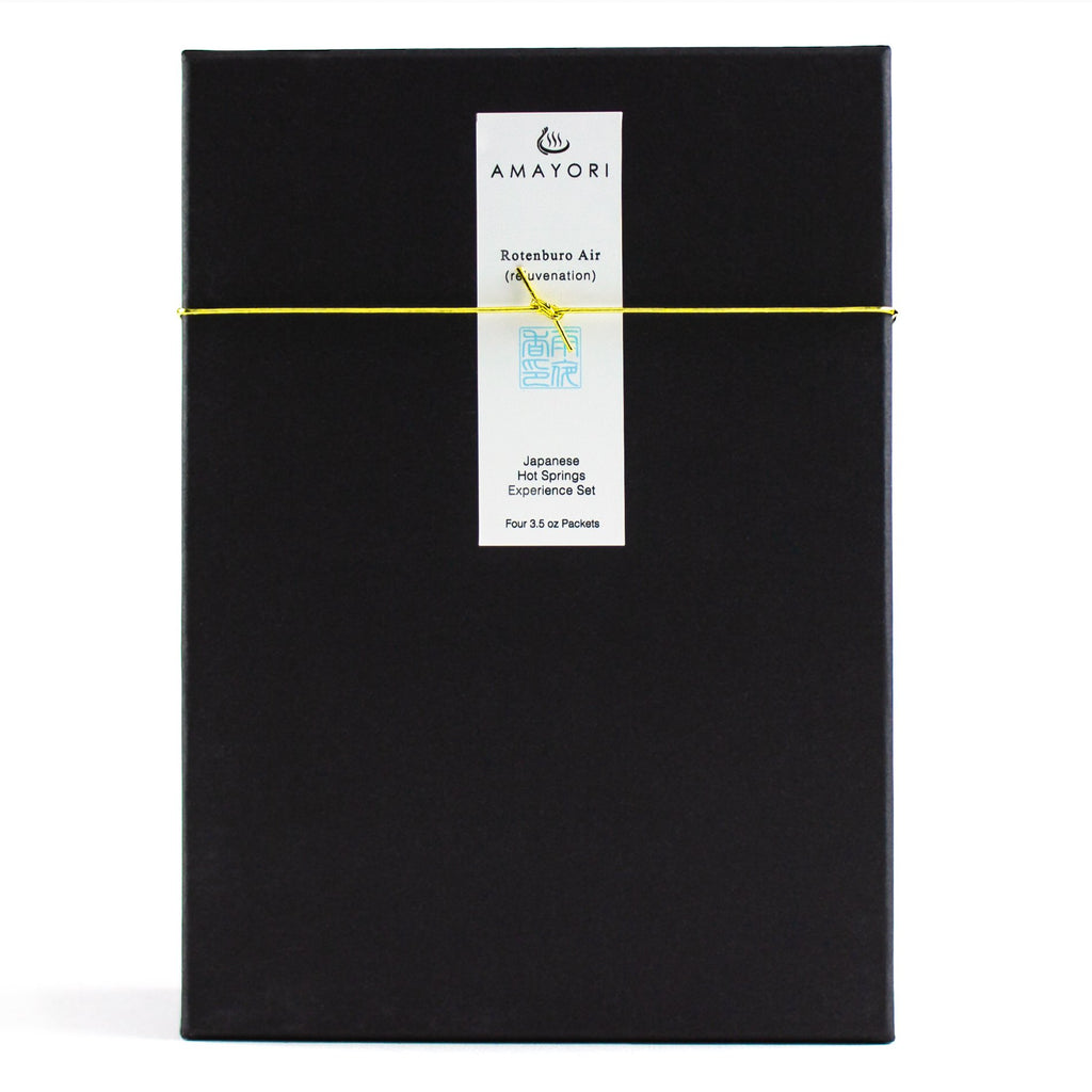 Onsen Bath Salts | Rotenburo Air Japanese Hot Springs Experience Set ...